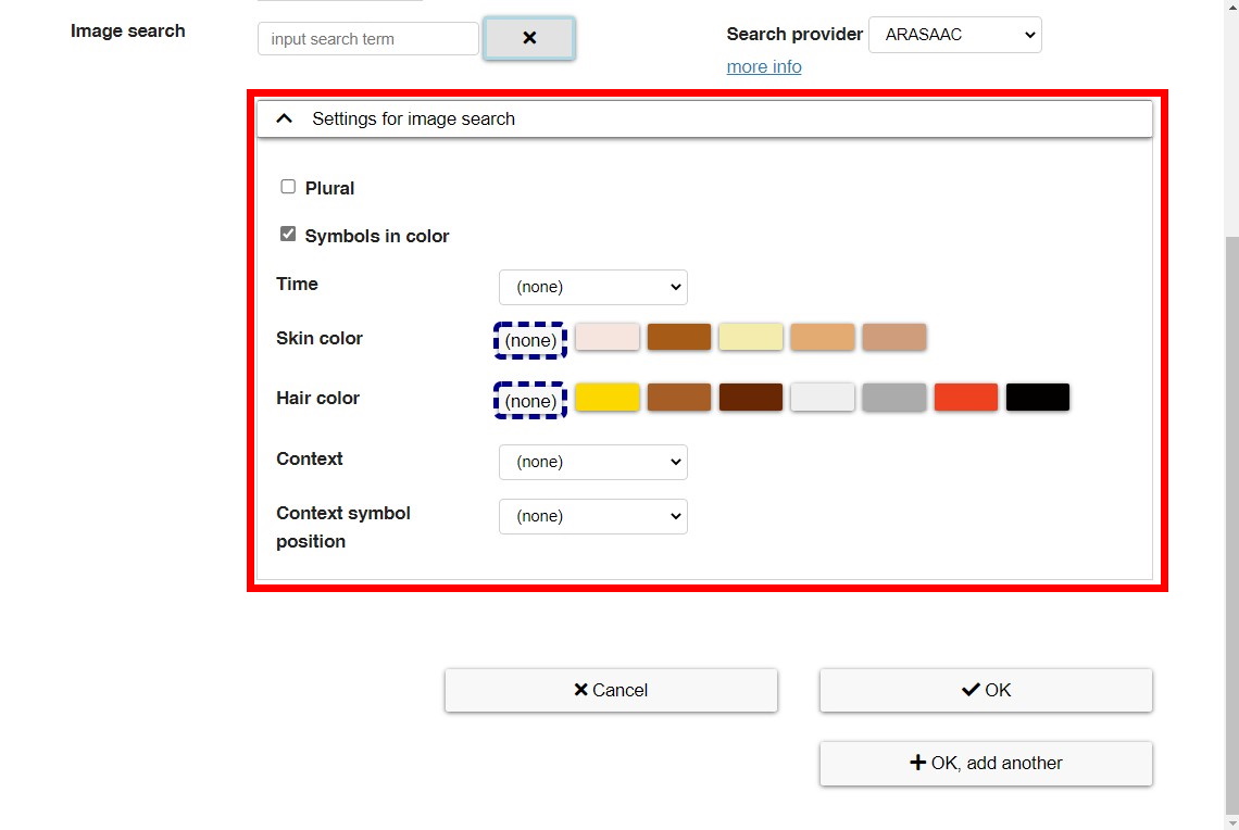 AsTeRICS Grid Communicator – 7 – Edit a cell image – Aula abierta de ARASAAC